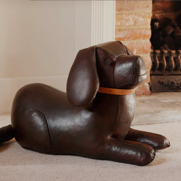 Handcrafted Leather Animal Footstools | Omersa and Co
