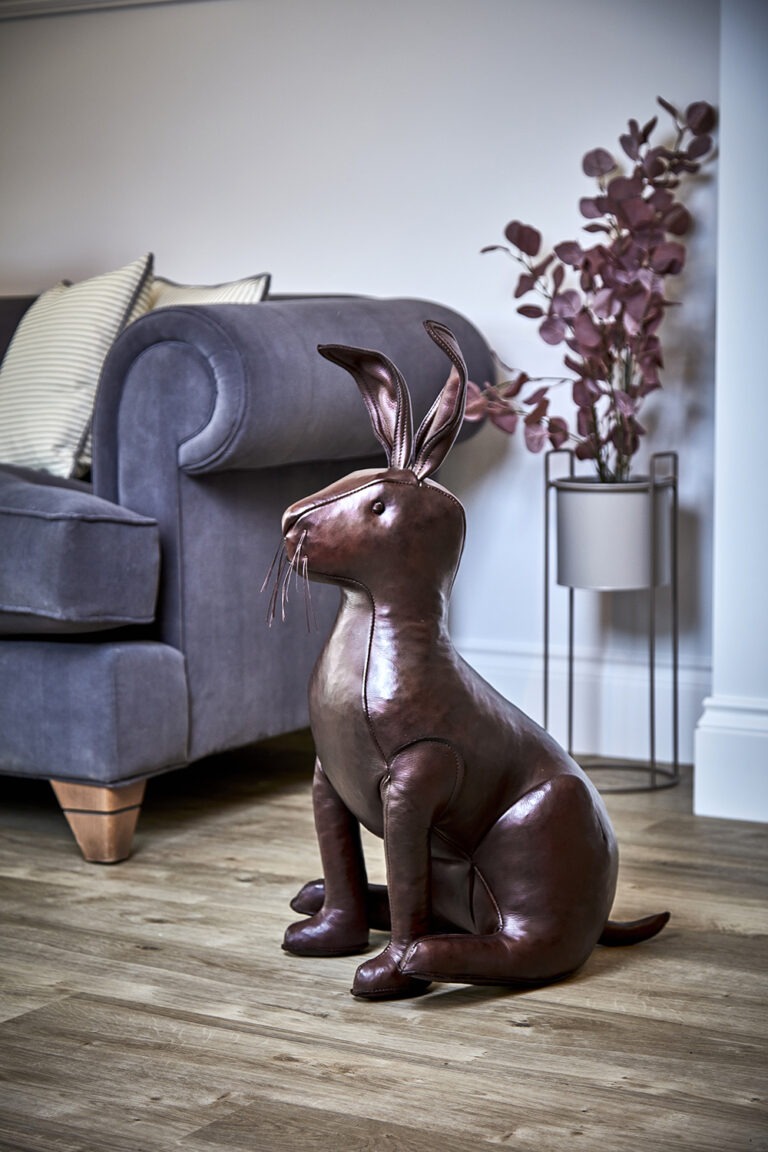 Hare | Hand Crafted Leather Animals | Omersa & Co