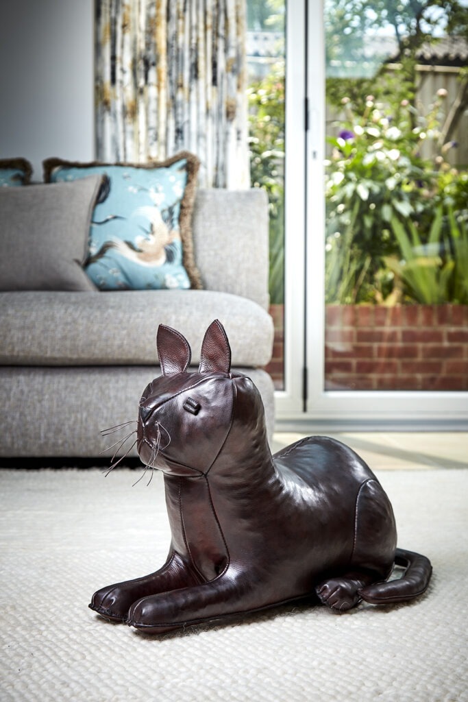 Cat | Hand Crafted Leather Animals | Omersa & Co