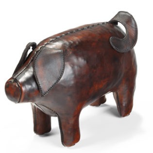 Pig | Hand Crafted Leather Animals | Omersa & Co