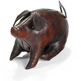 Pig | Hand Crafted Leather Animals | Omersa & Co